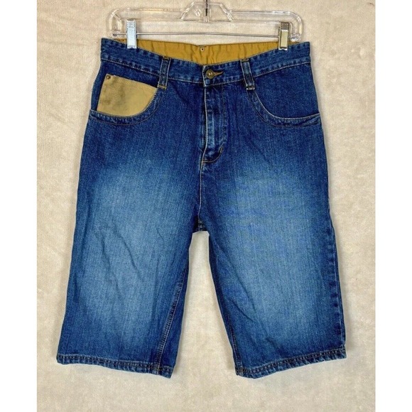 Timberland | Shorts | Timberland Jean Shorts Men 3 Blue Baggy Y2k Jorts ...